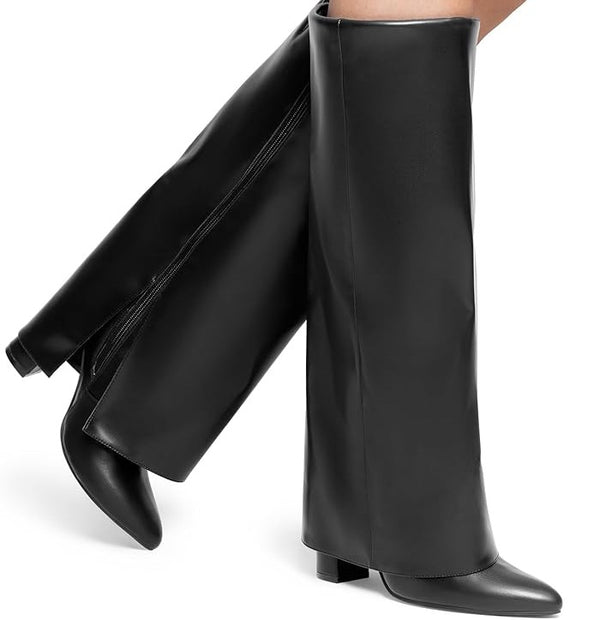 Dream Pairs Fold Over Boots – For the Working Lady